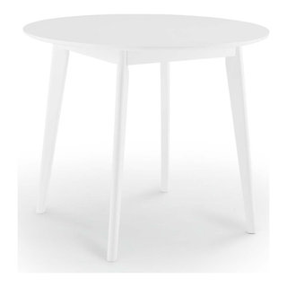 Vision 35" Round Dining Table EEI-3750-WHI - Midcentury - Dining Tables ...