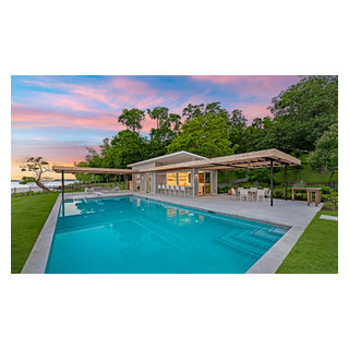 Nyack, NY - Hudson Pool Cabana - Modern - Pool - New York - by ROAM ...