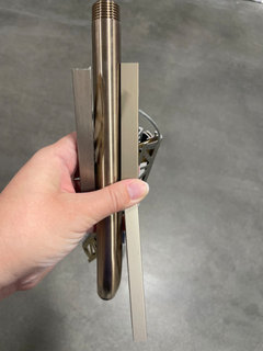 Schluter to match deltas champagne bronze!