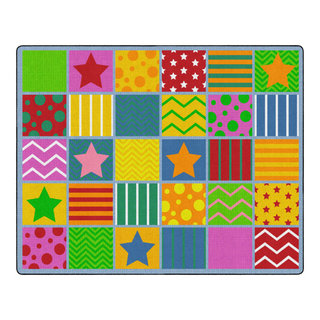 Flagship Carpets VA331-58A 10'9"X13'2" Silly Seating Educational Rug ...