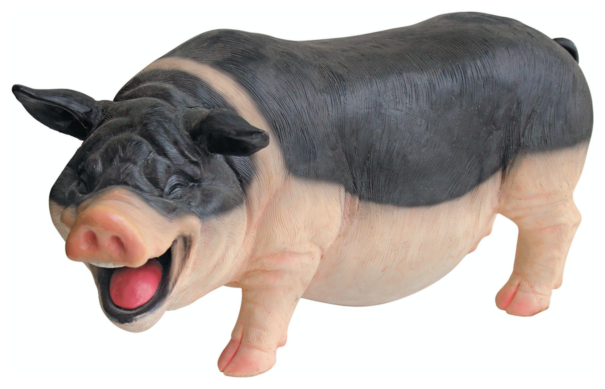 Laughing Pig Statue - Farmhouse - Garden Statues And Yard Art - by ...