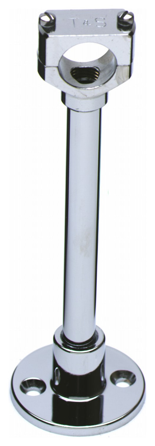 T and S Brass B-0110 6" Wall Bracket Assembly for 1/2" Diameter ...