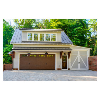 Detached Two-Story Garage with Apartment and Standing Seam Roof ...