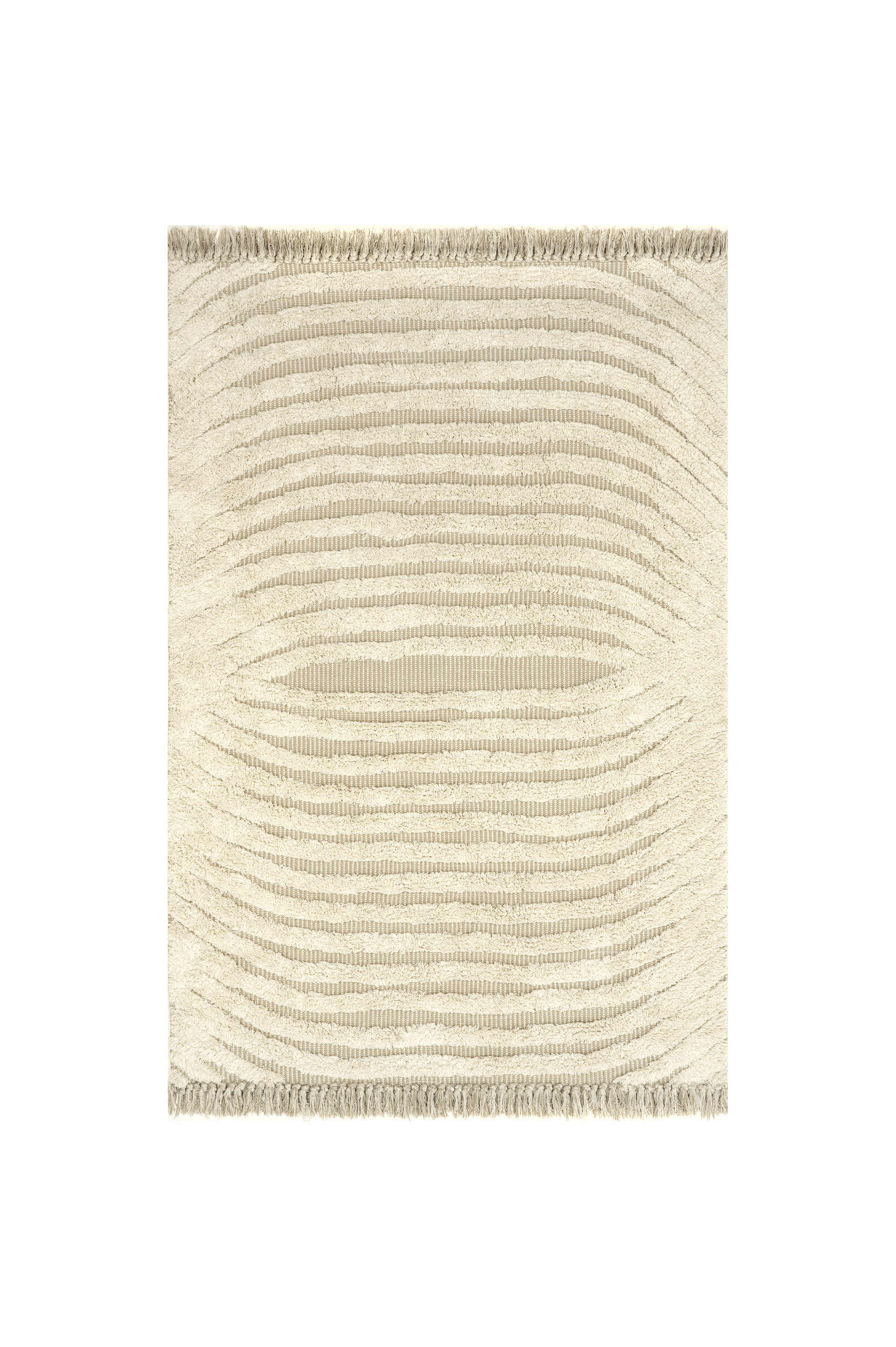 Arvin Olano x RugsUSA Riley Textured Shag Rug, 2'x8' - Contemporary ...