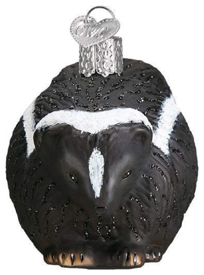 Old World Christmas Skunk - Traditional - Christmas Ornaments - by ...