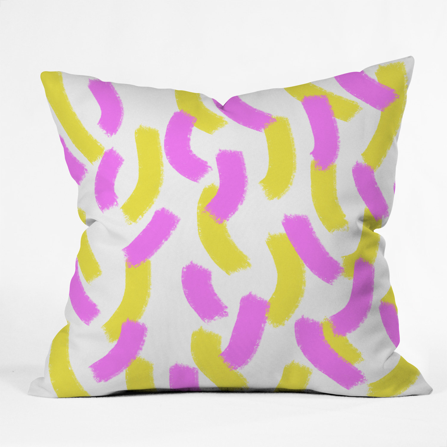 Allyson Johnson Hello Pattern Outdoor Throw Pillow, 26"x26 ...