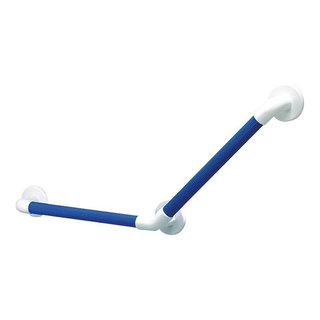 Heavy Duty 135? Grab Bar, Blue - Grab Bars - by Transolid | Houzz