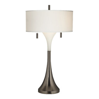 Adel Metal and glass Table Lamp - Transitional - Table Lamps - by ...