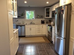 How can I fit a kitchen, dining and living room in a 16' x 16' space??