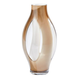 Fly Through Medium Topaz Vase - Contemporary - Vases - by Lighting ...