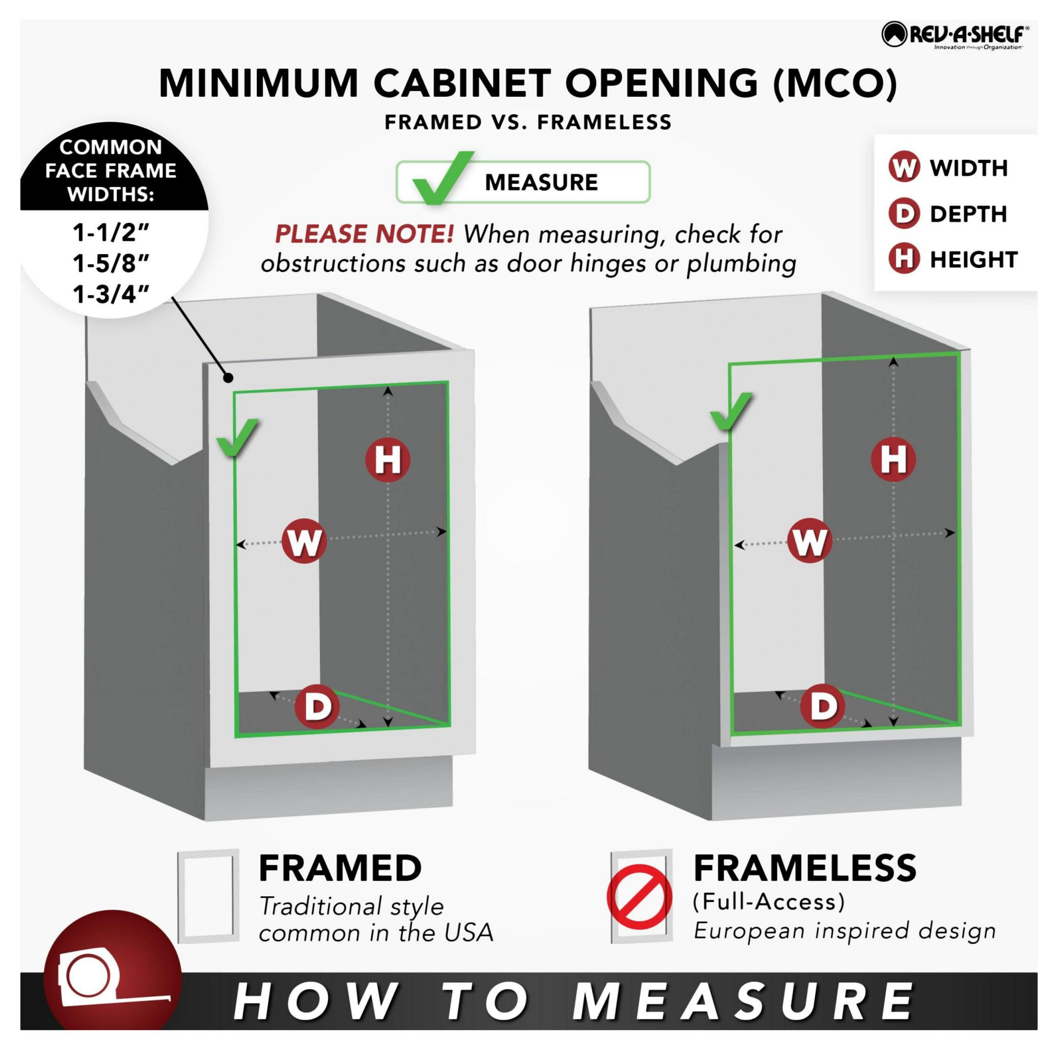 Rev-A-Shelf 449UT-BCSC-7C Wood Classics Soft Close 7-1/2"W Base ...