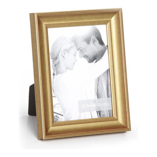 Gilded Silver Medium Width Table Top Frame, 8" x 10" - Modern - Picture ...
