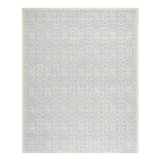 Safavieh Cambridge Light Blue Transitional Rug - 10' x 14', 12' x 18 ...