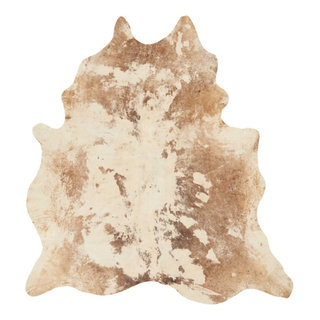 Mina Victory IM300 Throw Rug, Beige, 5' x 7' - Contemporary - Novelty ...