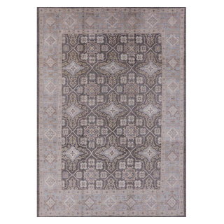Ahgly Company Indoor Rectangle Mid-Century Modern Area Rugs, 5' x 7', 2 ...