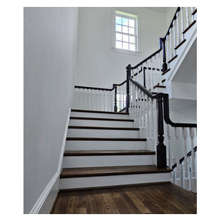 121_Elegant Floating Staircase, Chevy Chase, MD 20815 - Contemporary ...