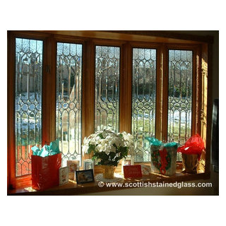 Stained Glass Bay Windows - Traditional - Kansas City - by Kansas City ...