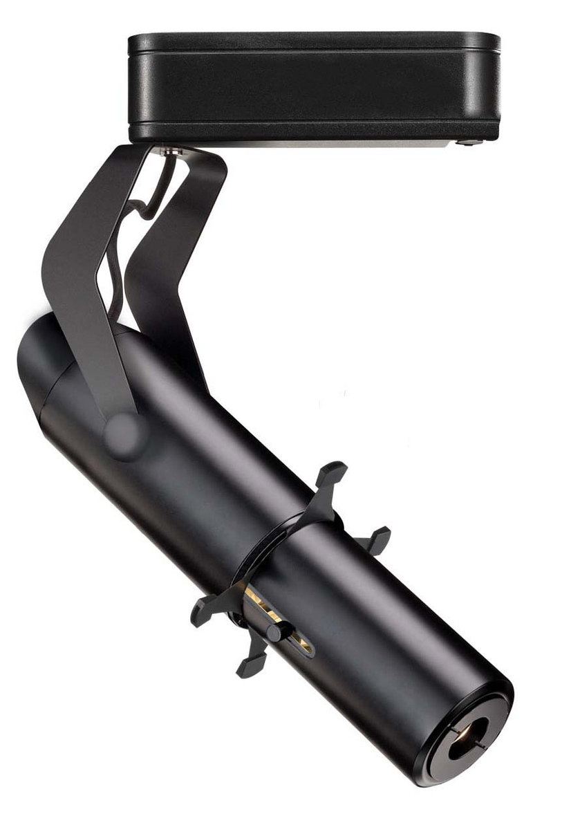 LED009 Framing Projector LED 3000K Adjustable Beam, Black for L Track ...