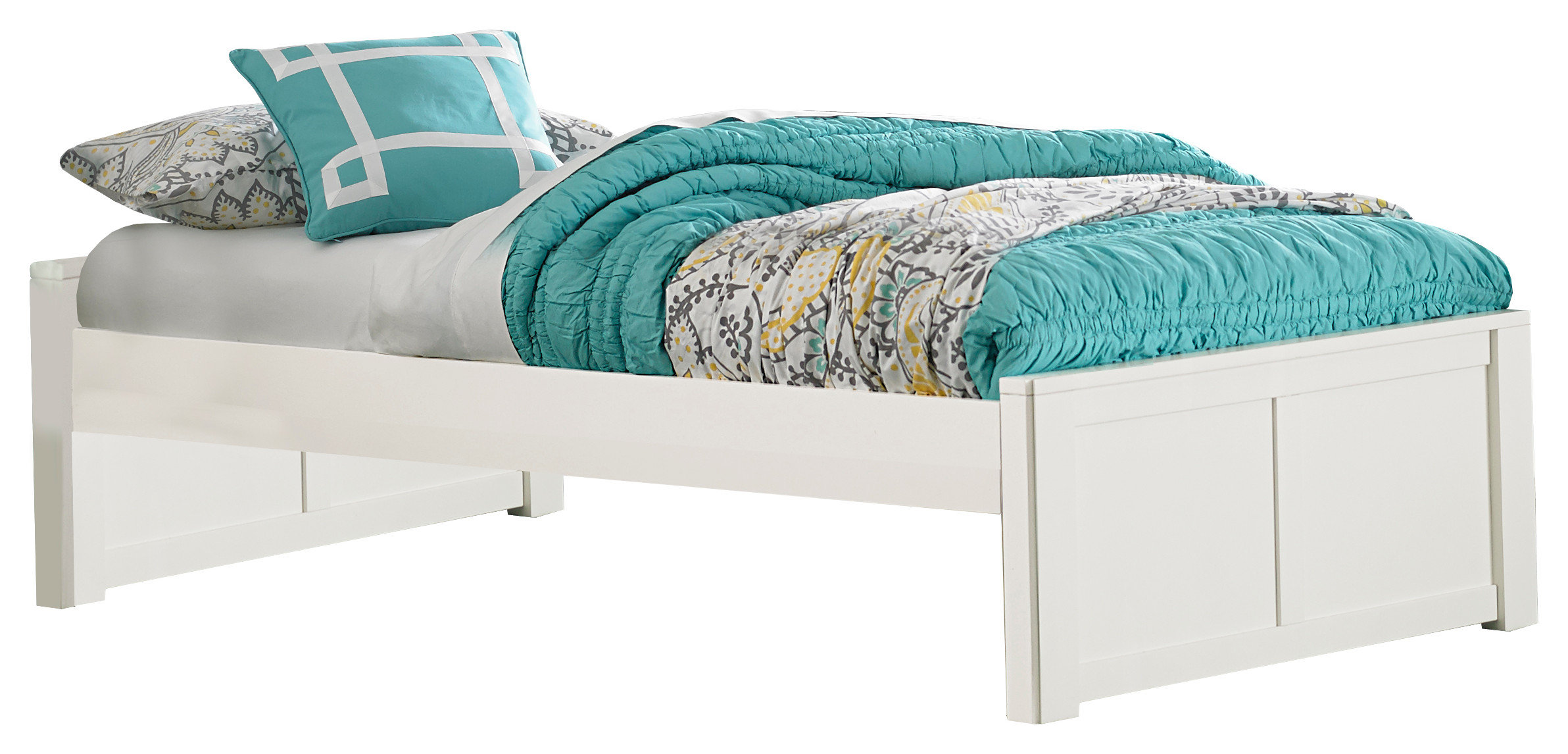 Hillsdale Pulse Wood Twin Platform Bed, Twin Bed - Transitional - Kids ...