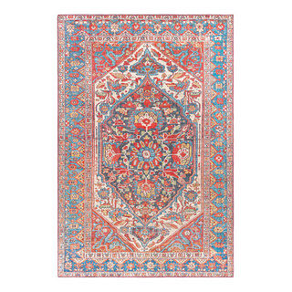 Iris Traditional Area Rug, 5'x7'6" - Mediterranean - Area Rugs - by ...