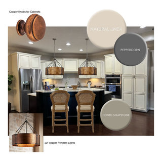 Modern Farmhouse/Boho Collide - Farmhouse - Kitchen - Cincinnati - by ...