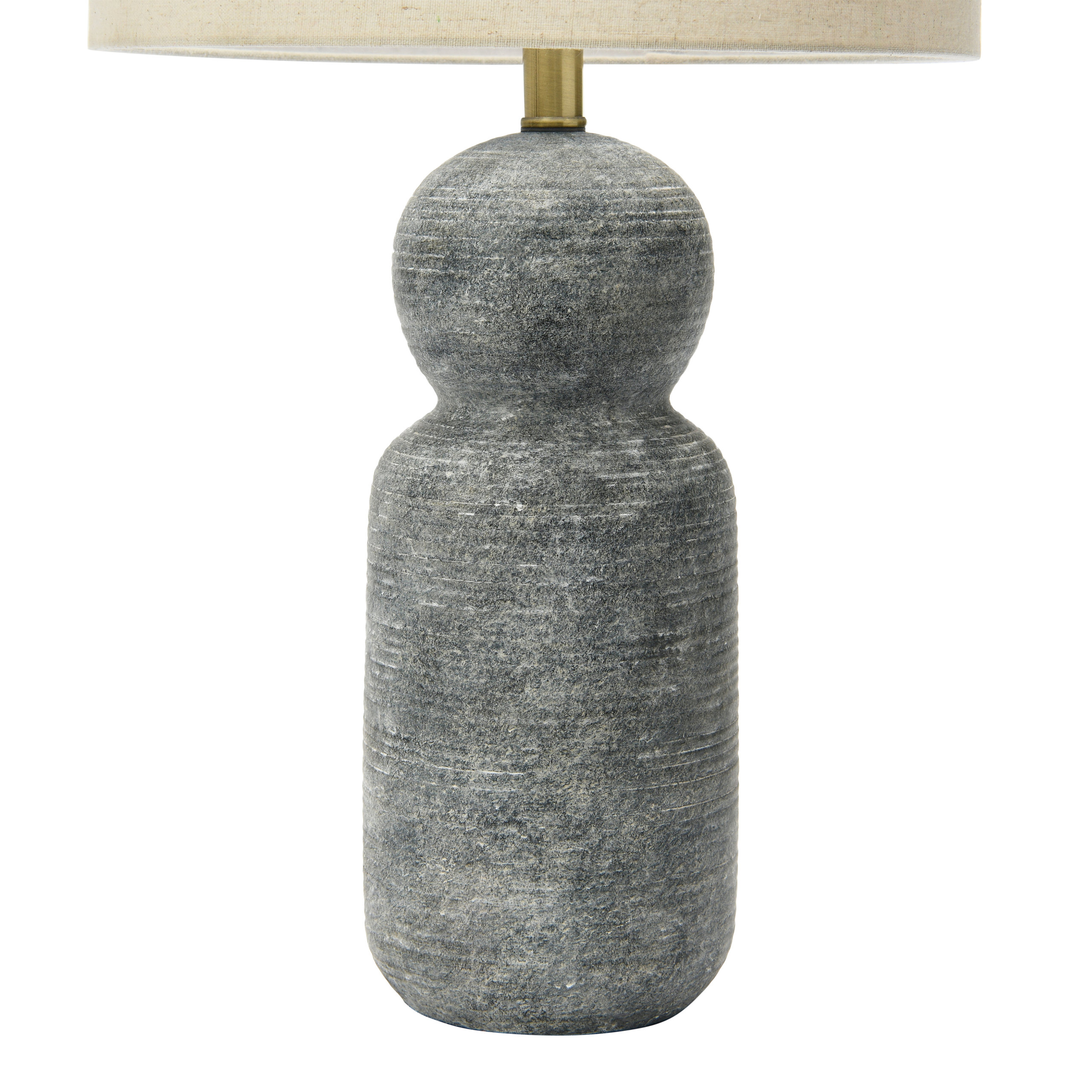 14" Round Stoneware Desk Lamp - Transitional - Table Lamps - by Olive ...