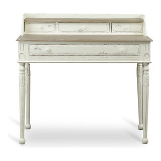 Anjou Traditional French Accent Writing Desk - French Country - Desks ...