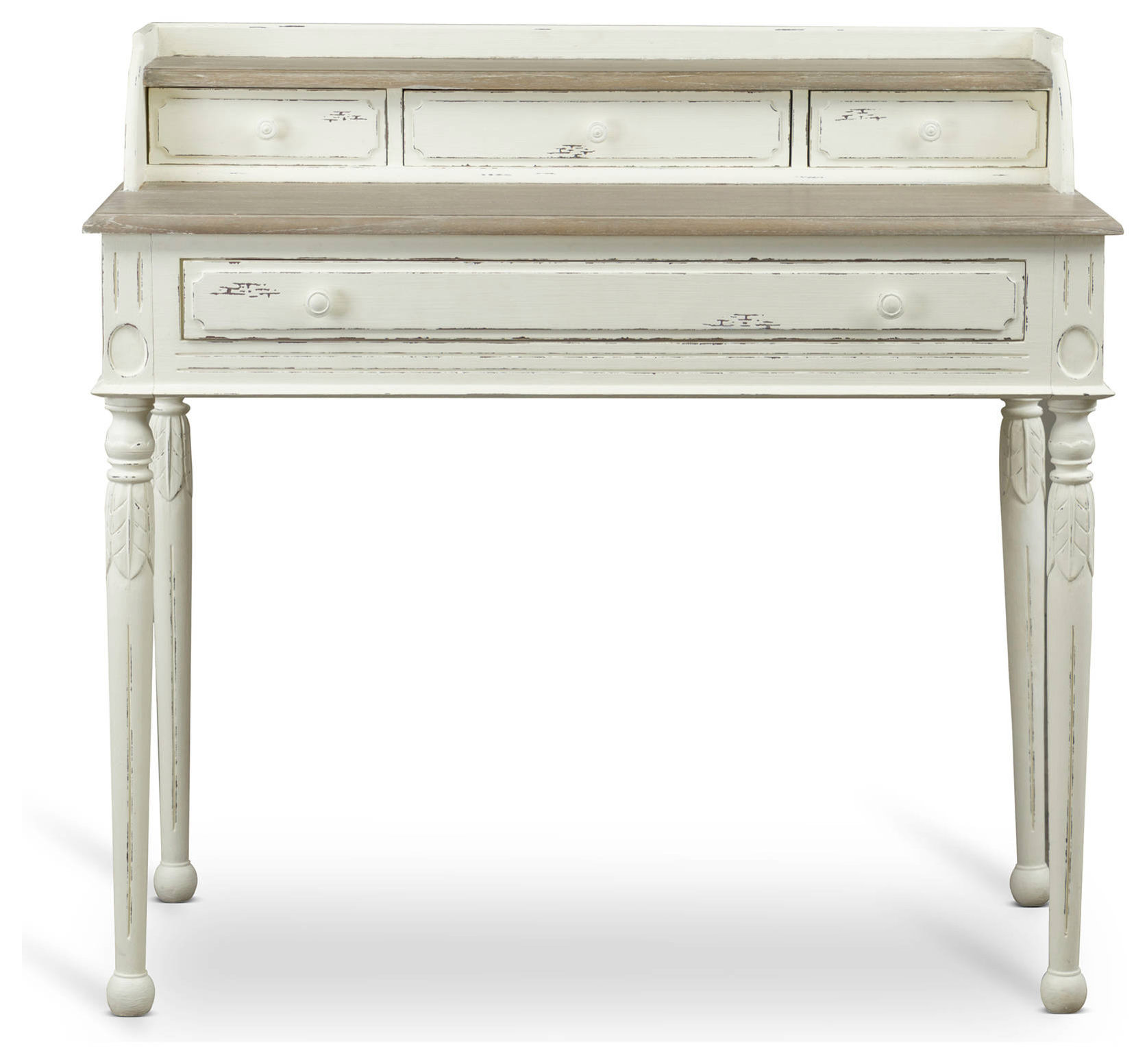 Anjou Traditional French Accent Writing Desk - French Country - Desks ...