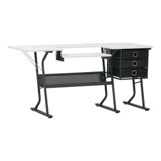 Eclipse Ultra Hobby/Sewing Center With Fold-Down Top, Height Adjustable ...