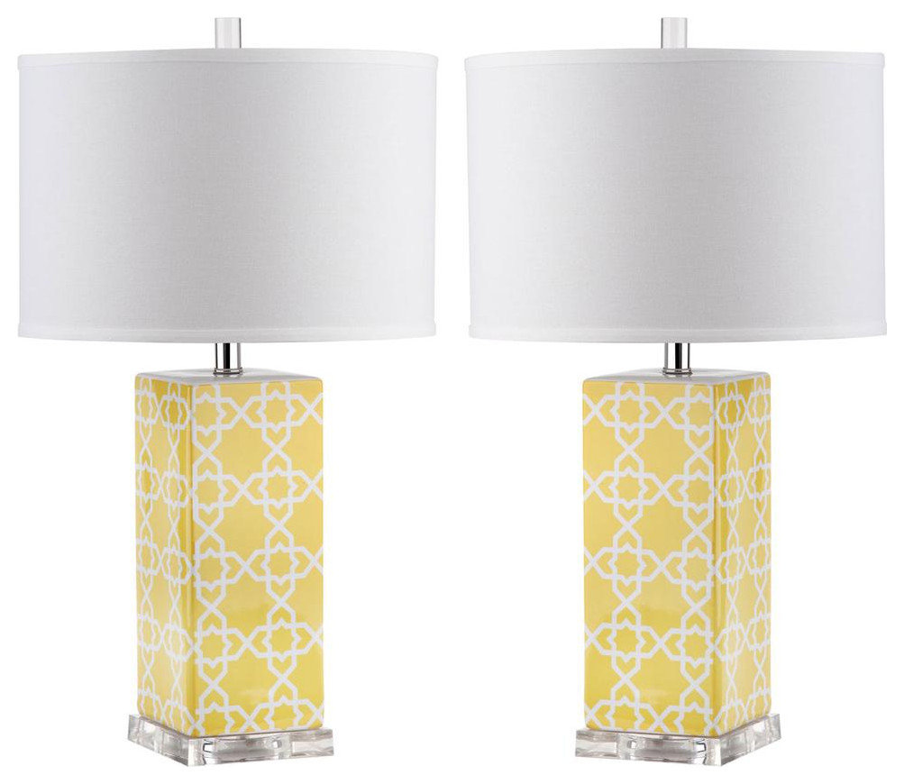 Quatrefoil 27-Inch H Table Lamp, Lit4133G-Set2 - Contemporary - Lamp ...