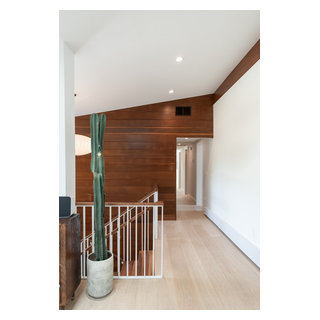 Devonshire MCM Renovation - Midcentury - Staircase - Detroit - by Labra ...