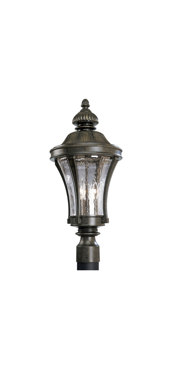 3-Light Post Lantern - Traditional - Post Lights - by Buildcom | Houzz
