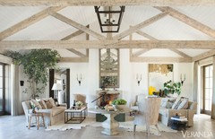 20 foot living room ceiling; what to do with tall walls