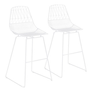 Brody Bar Chair, Set of 2 - Contemporary - Outdoor Bar Stools And ...