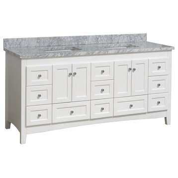 The 15 Best 72-Inch Bathroom Vanities | Houzz