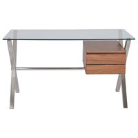 Ella Desk - Contemporary - Desks And Hutches - by Pangea Home | Houzz