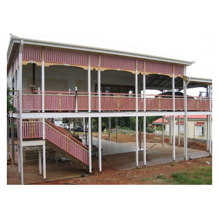 High set decks - Contemporary - Deck - Brisbane - by All We Do Is Decks ...