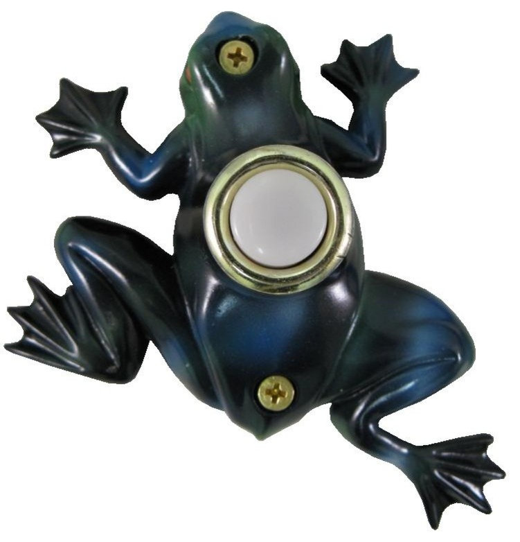 Painted Frog Doorbell - Contemporary - Doorbells And Chimes - by ...