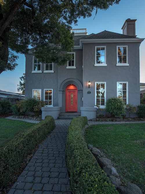 Houzz | 50+ Best Eclectic Exterior with a Clipped Gable Roof Pictures ...