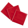 Twist Square Ceramic Wall Tile, Red Cherry, Sample - Contemporary ...