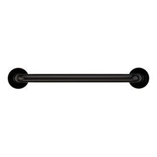 12 Inch Grab Bars in Black, Non-slip Anti-microbial Grab Bars for the ...