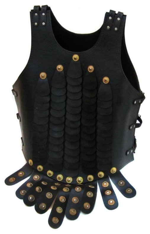 Urban Designs Roman Legion Leather Lorica Squamata Armor w/ Pteruges ...