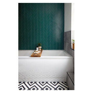 Stylish & contemporary bathroom - Contemporary - Bathroom - London - by ...