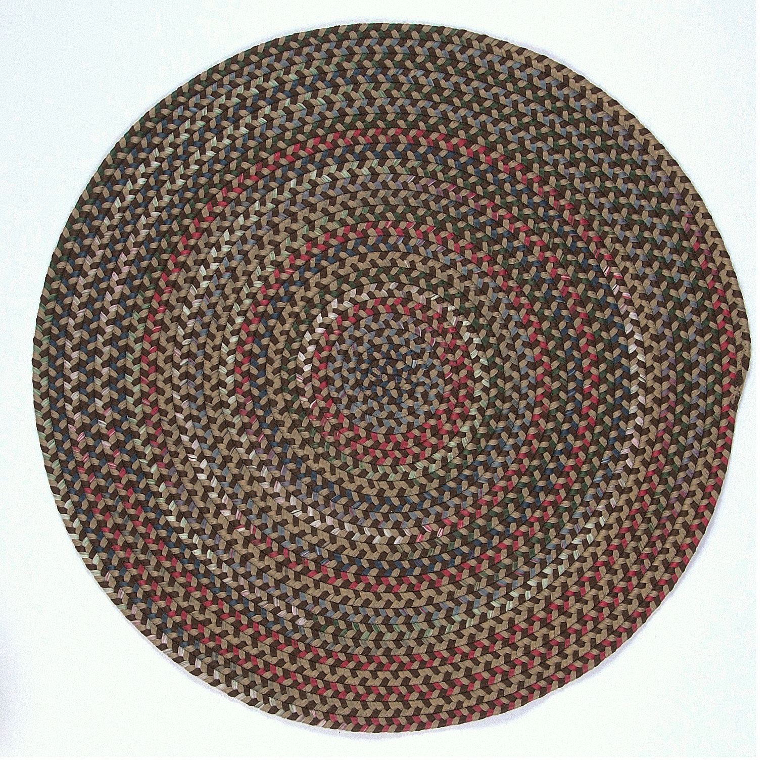 Colonial Mills Wayland Round Braided Rug, 9X9 - Contemporary - Area ...
