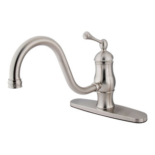 Heritage Single Handle 8" Centerset Kitchen Faucet - Traditional ...