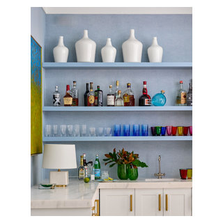 Old Naples - Beach Style - Home Bar - Miami - by A Lantz Design and ...