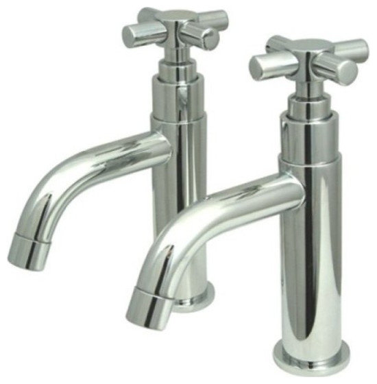 Concord Twin Handle Basin Faucet Set - Transitional - Bathroom Sink ...