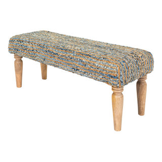 Surya Cambrai CBI-005 Upholstered Bench - Traditional - Upholstered ...