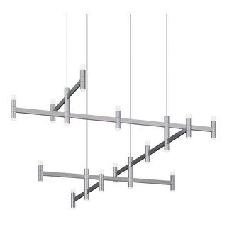 Sonneman 1788 Systema Staccato 28 Light 57"W LED Indoor Oversized ...