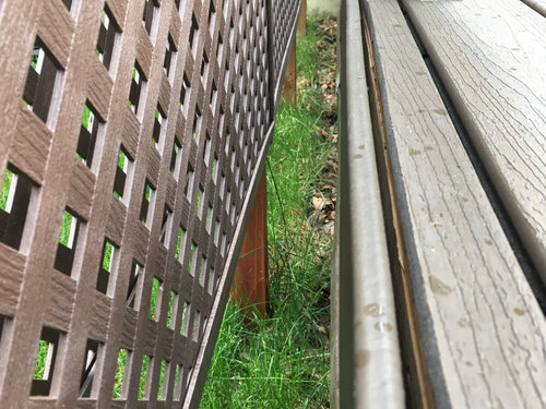 How to fix Trex deck fascia warping? | Houzz Forum